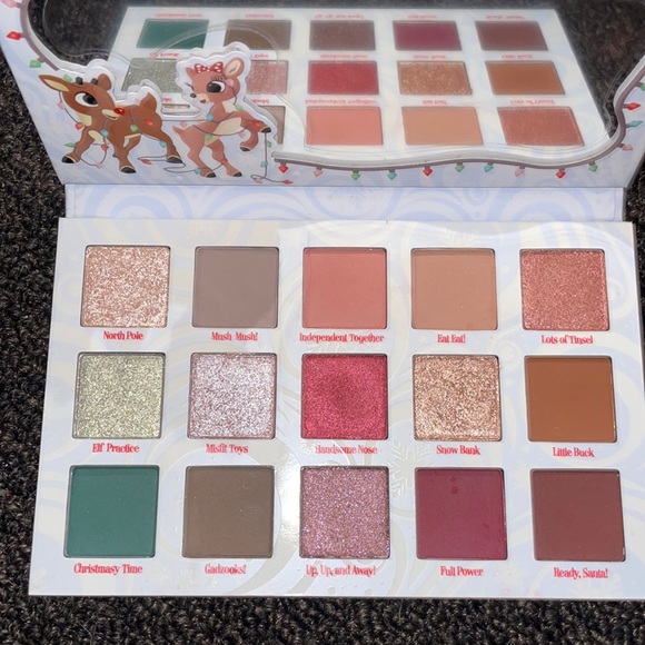 Colourpop | Makeup | Rudolph The Red Nosed Reindeer Palette | Poshmark